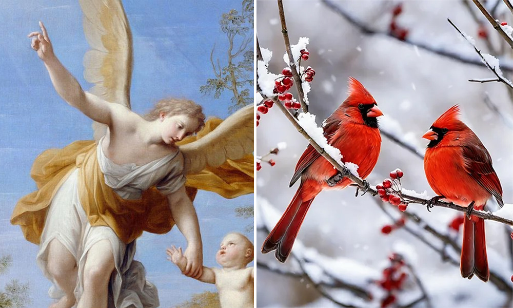 5 Reasons Why This Meaningful Cardinal & Angel Keepsake Stays on the ...