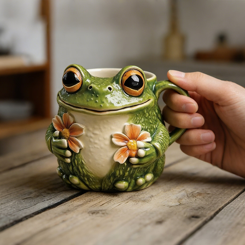 Imagine Adding This Quirky Frog to Your Daily Drink Ritual—It’s Simply ...